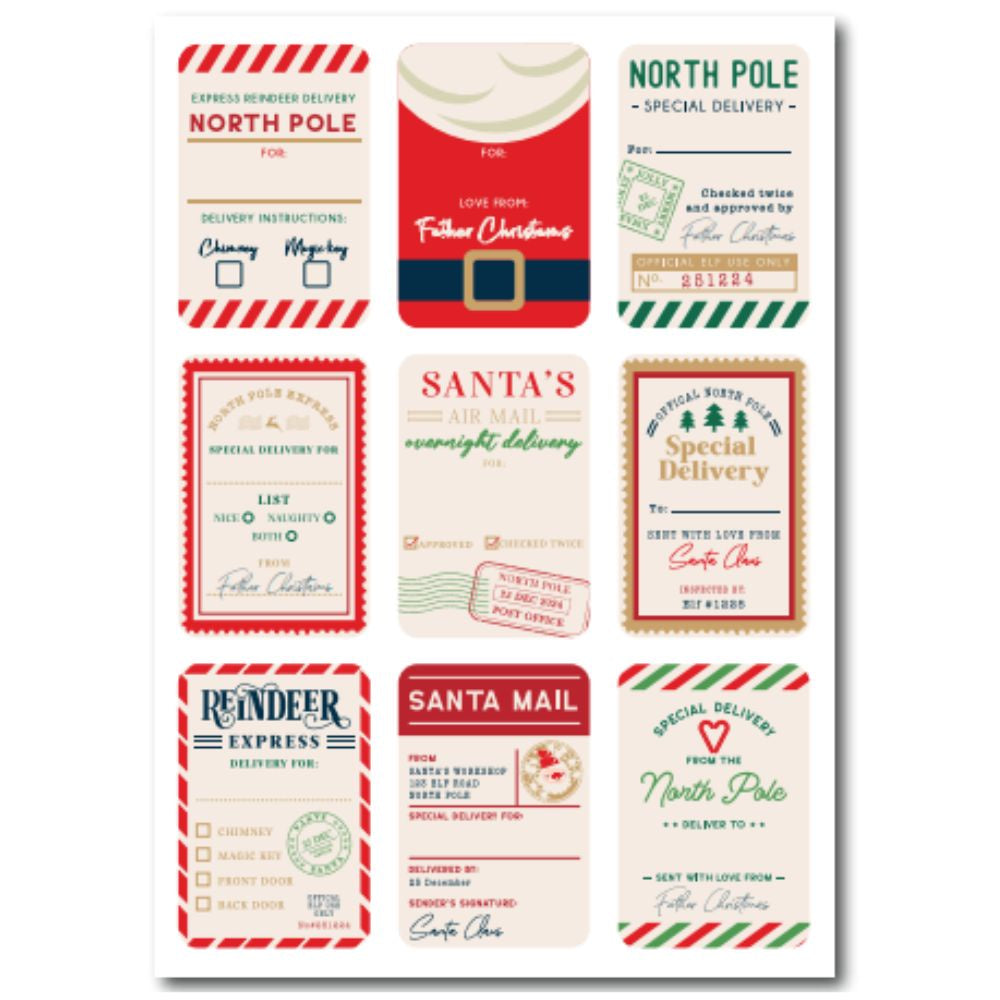 Studio Italiana Sticker Sheet - Northpole – Unison Store