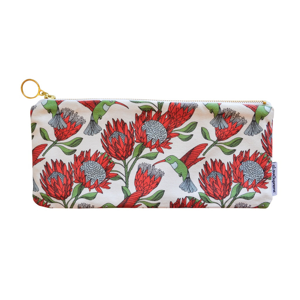 A Love Supreme Large Pencil Case - Protea Cream – Unison Store
